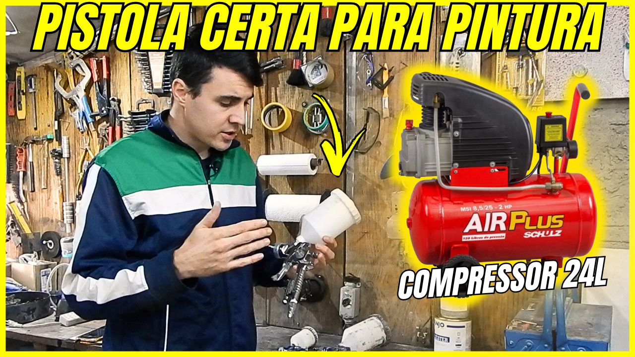 Guia Essencial: Escolhendo a Pistola de Pintura Certa para seu ...